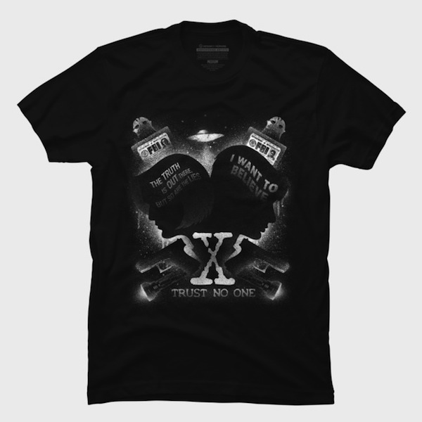 X-Files... The T-Shirts Are Out There! - GritFX Tees