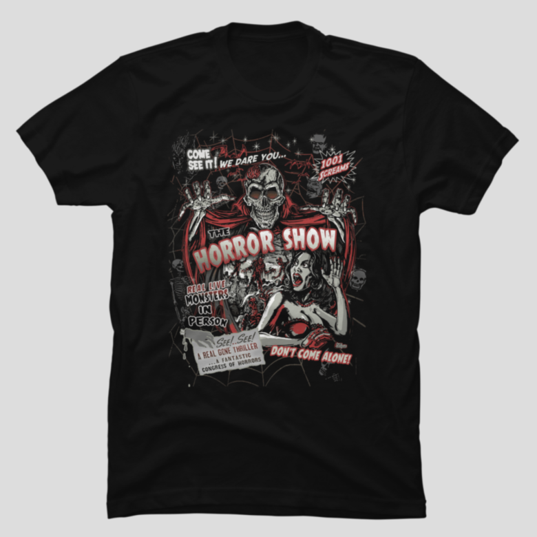 Indie Art Horror T-Shirts - GritFX Tees